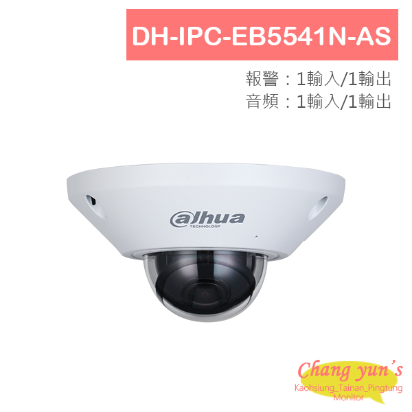 DH-IPC-EB5541N-AS 全景5MP網路攝影機 IP cam 大華dahua 監視器 | 【昌運科技】推薦:高雄監視器、台南監視器、屏東監視器攝影機器材、遠端錄影主機、門禁系統(器材 ...